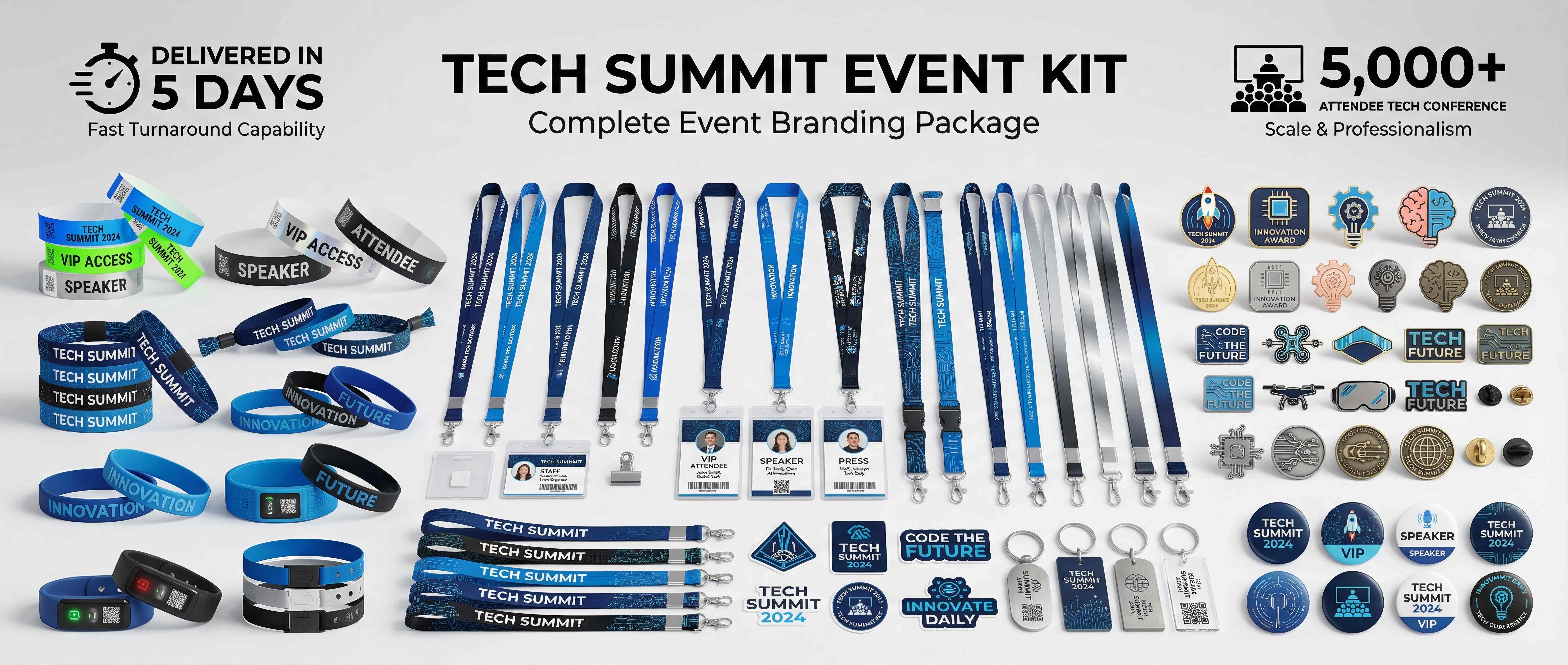 London Tech Summit Case Study | Custom Event Wristbands & Lanyards | U ...